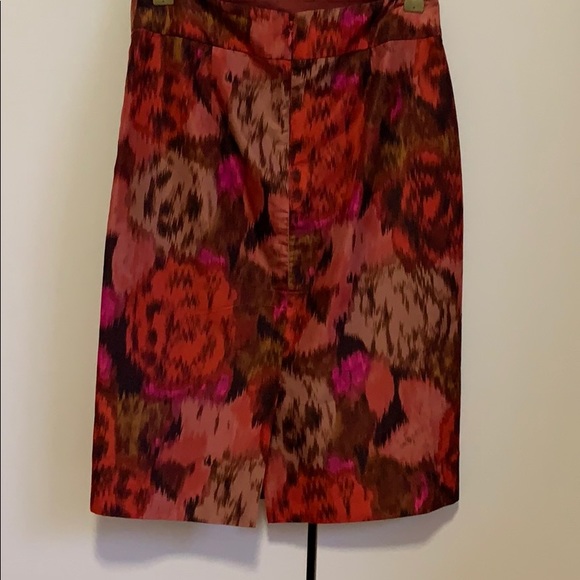 J. Crew | Skirts | Jcrew Pink Floral Pencil Skirt | Poshmark